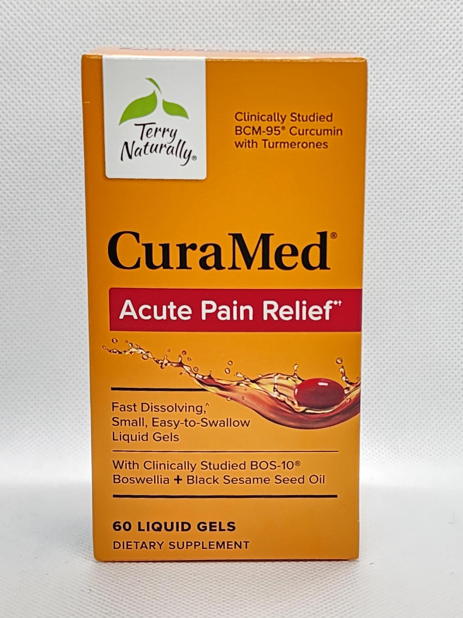 Terry Naturally CuraMed Acute Pain Relief 60 liquid gels – Old Paths ...